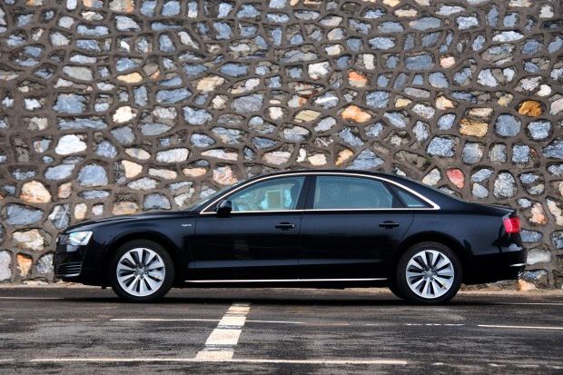 奥迪a8侧面,奥迪侧面,奥迪a6l侧面_大山谷图库